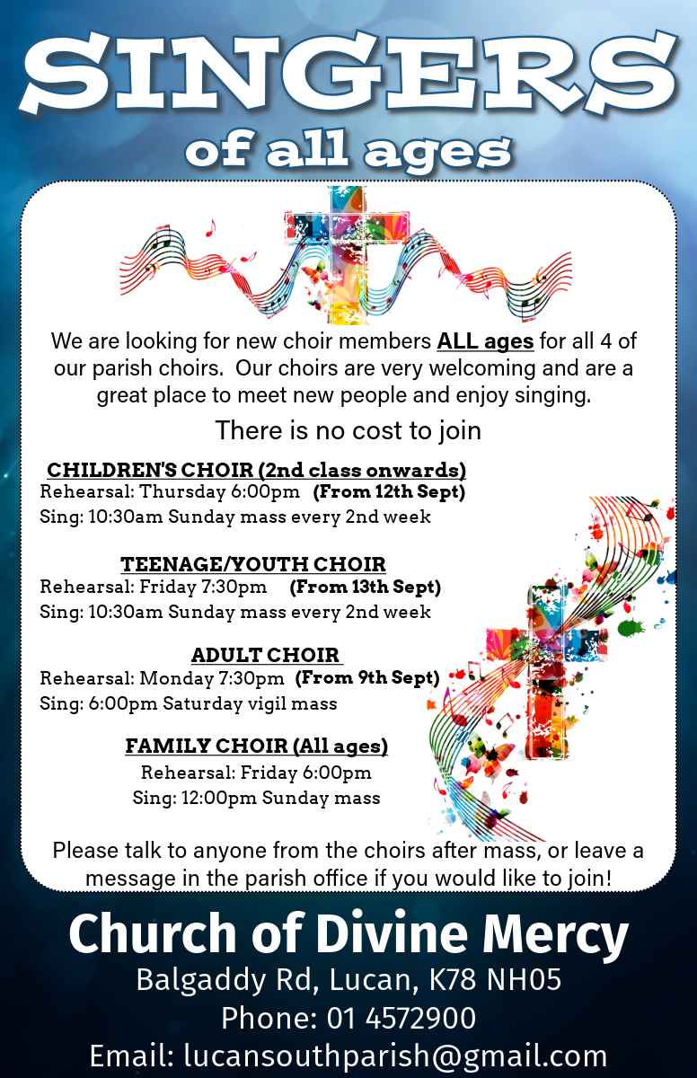 Lucan South Parish – Church of Divine Mercy